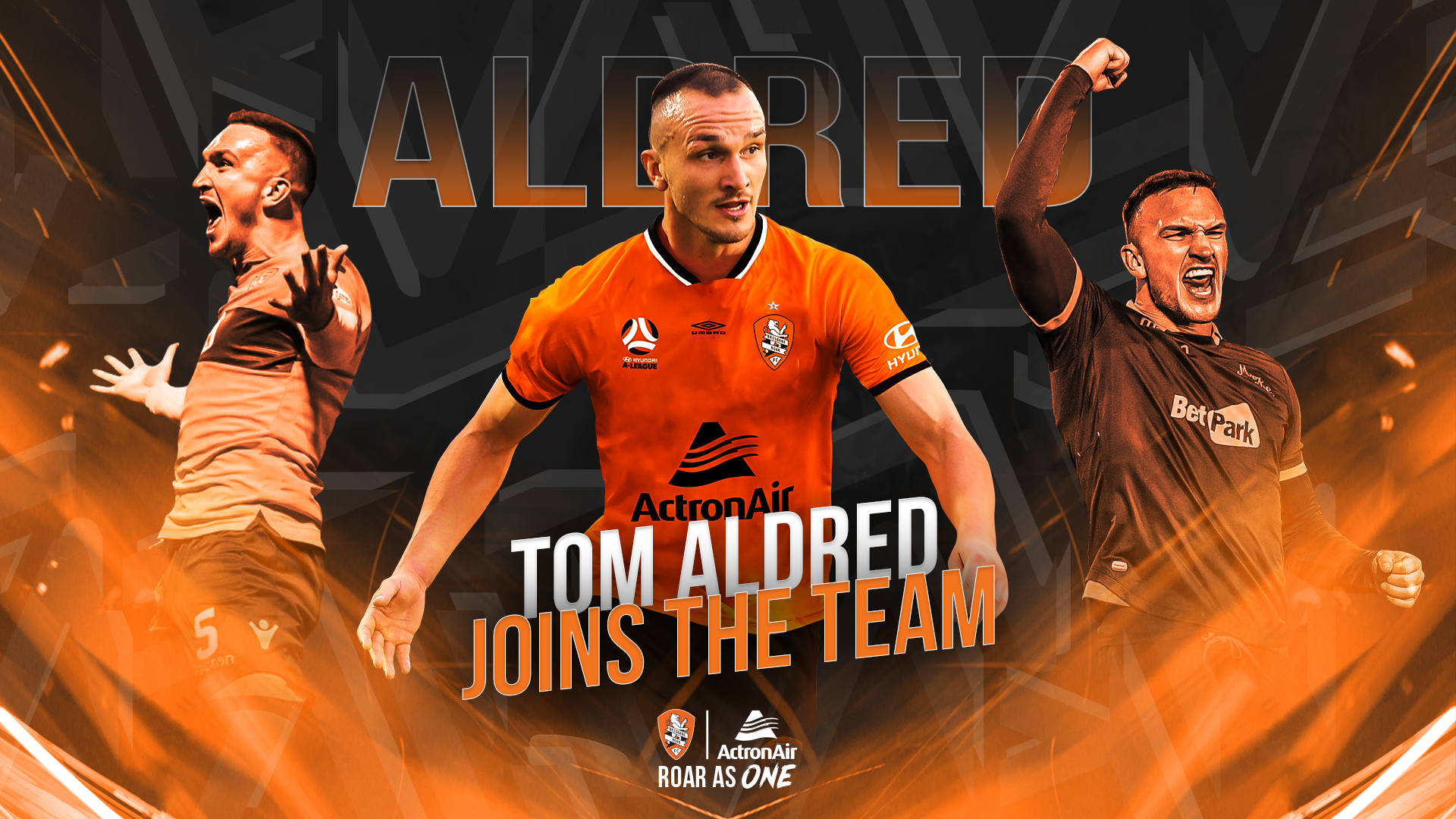 Aldred signs on in Brisbane orange - Brisbane Roar