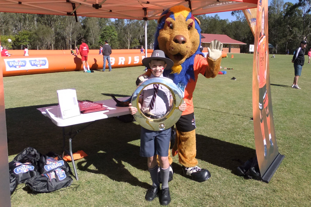 Brisbane Roar trophy tour - Brisbane Roar