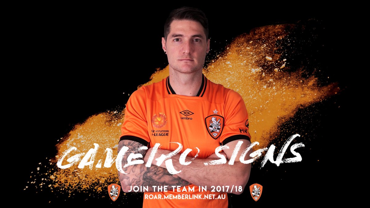 MAJOR ANNOUNCEMENT: Attacker Corey Gameiro Signs On - Brisbane Roar