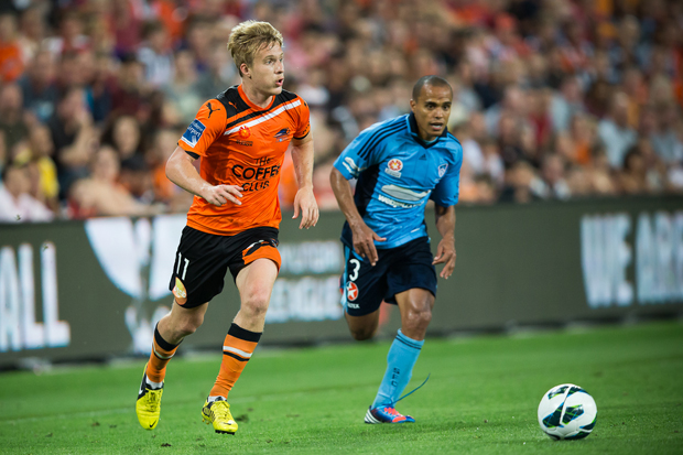 Halloran happy to score first Roar goal - Brisbane Roar