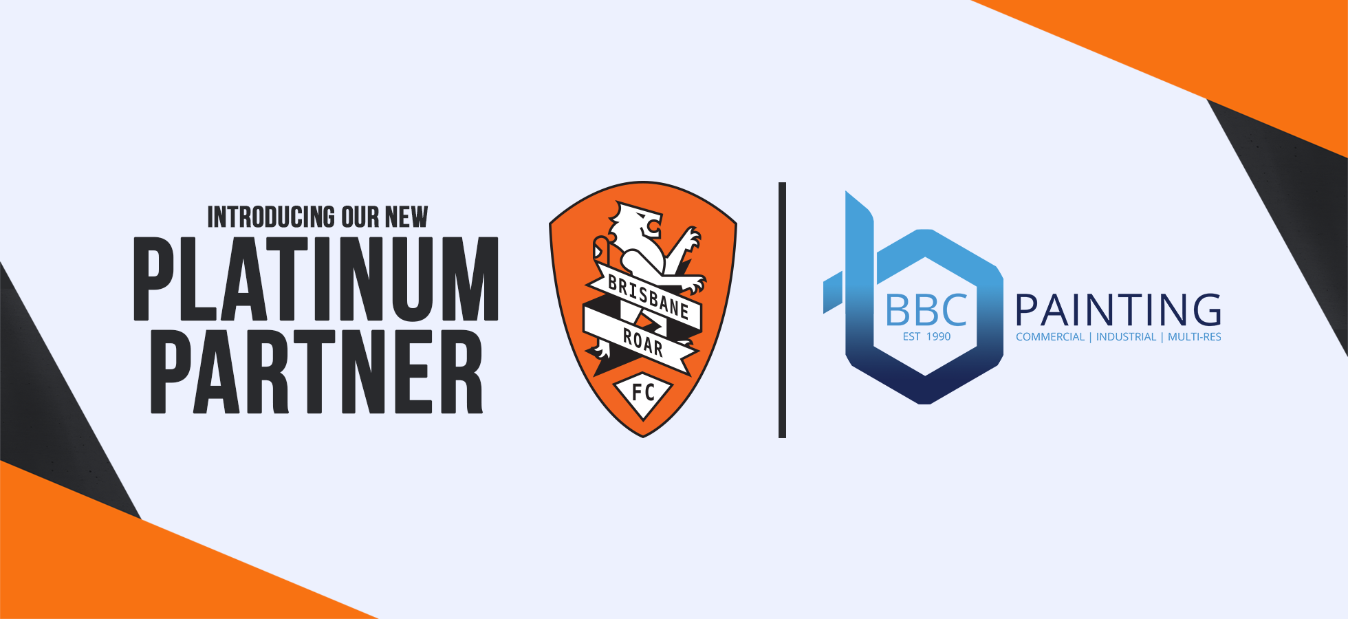 BBC Painting join as new Platinum Partner - Brisbane Roar