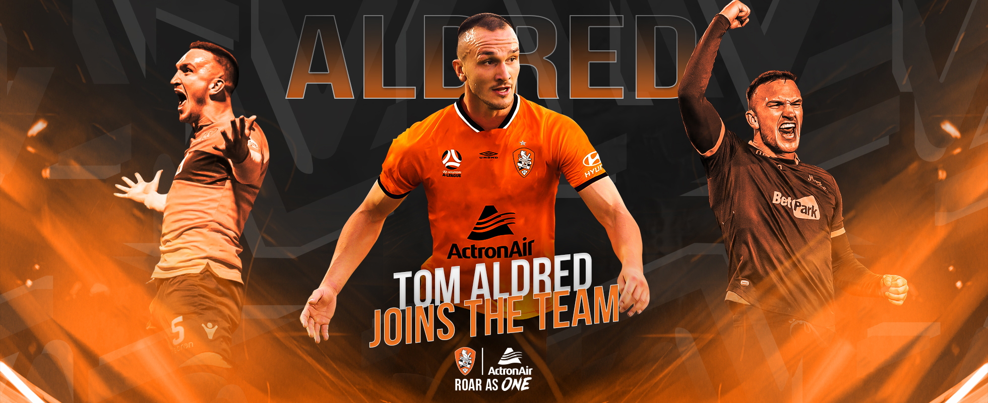 Aldred signs on in Brisbane orange - Brisbane Roar
