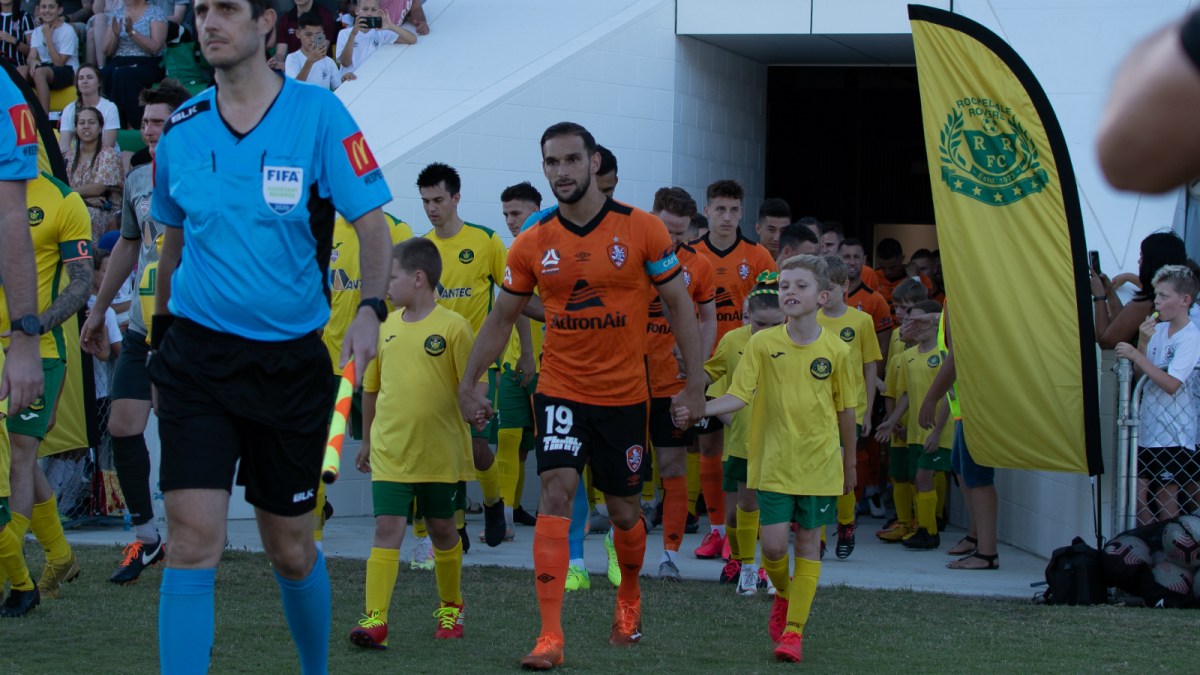 GALLERY: Pre-season vs Rochedale Rovers - Brisbane Roar