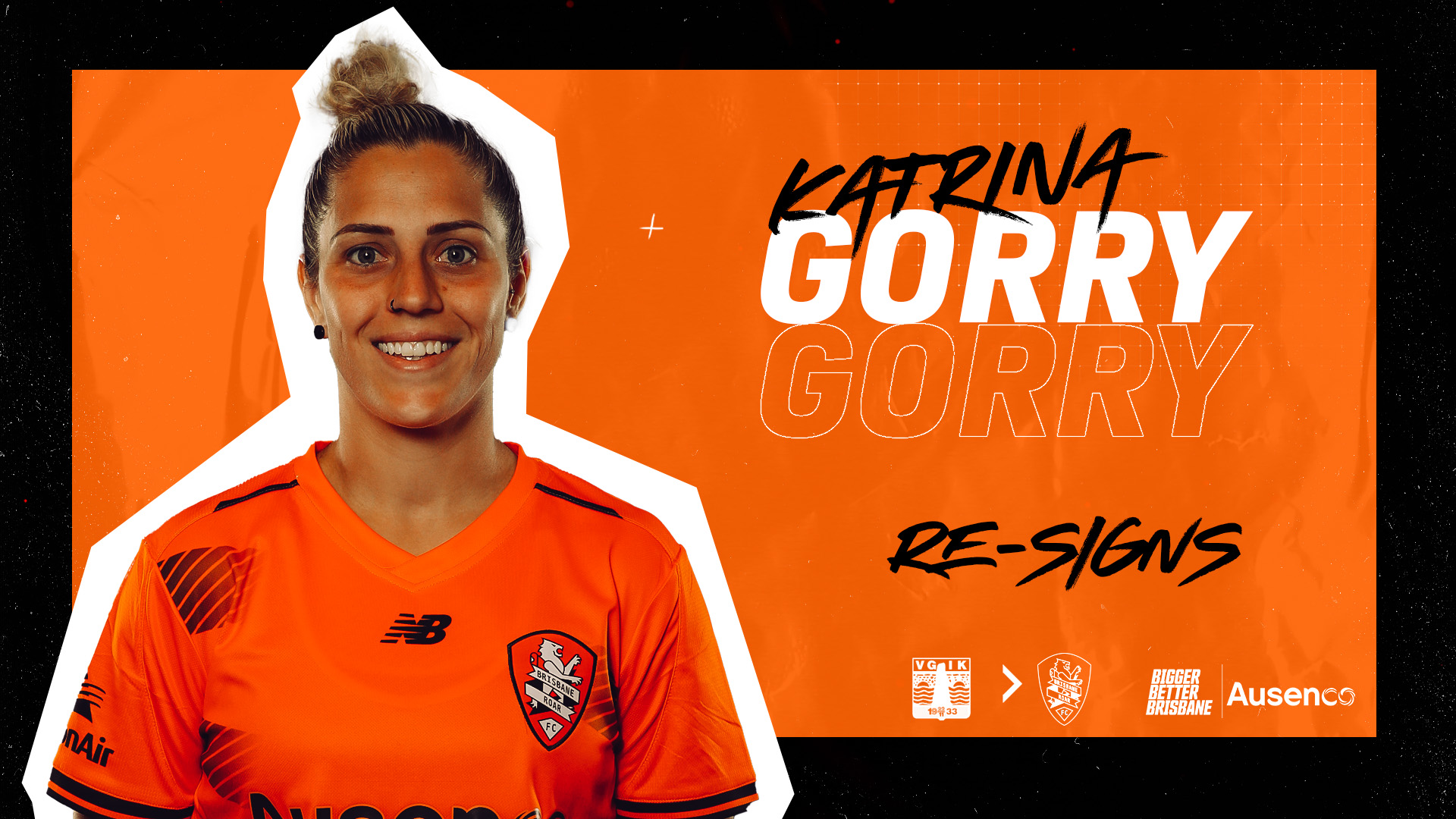 Matildas Star Katrina Gorry returns to the Brisbane Roar for 11th ...