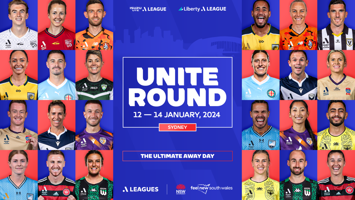 THE A-LEAGUES UNITED FOR MEN'S AND WOMEN'S FOOTBALL IN SYDNEY ...