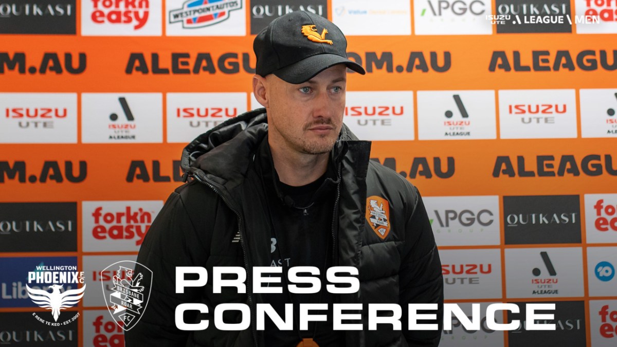 ALM R22 Press Conference: Ruben Zadkovich | Wellington Phoenix v Brisbane Roar | A-Leagues Videos