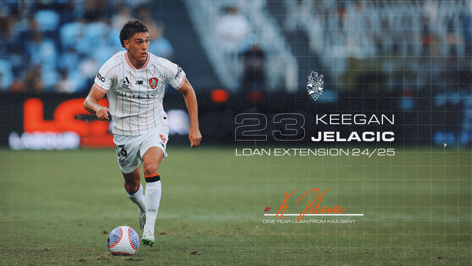 Keegan Jelacic signs 12-month loan extension from K.A.A. Gent ...