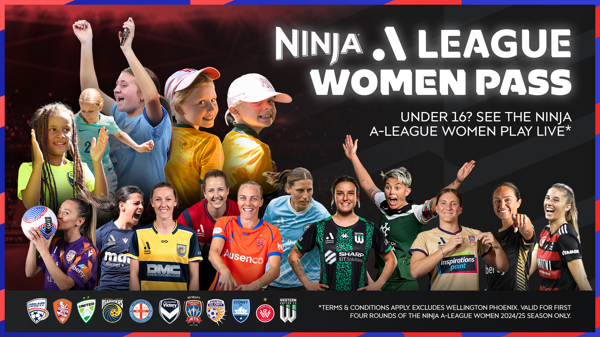 Ninja A-League Women Pass - Brisbane Roar