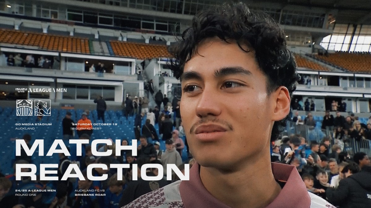 Rafael Struick | Post Match | ALM R1: Auckland FC vs Brisbane Roar | A-Leagues Videos