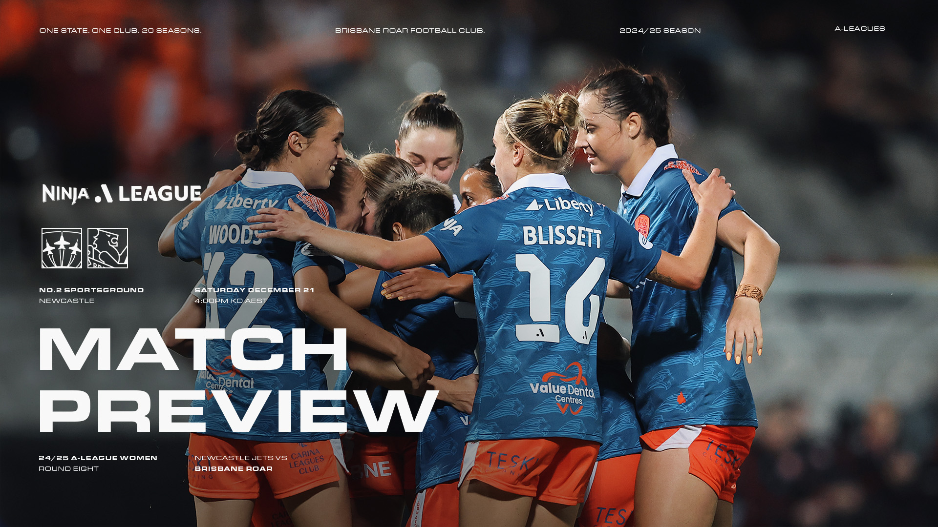 ALW R7 Match Preview: Newcastle Jets v Brisbane Roar - Brisbane Roar