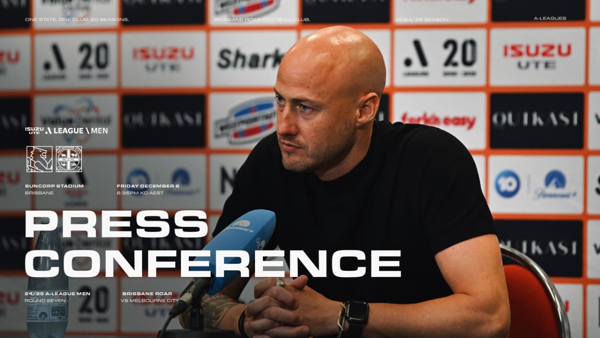 Ruben Zadkovich | Press Conference | Brisbane Roar v Melbourne City | A-Leagues Videos
