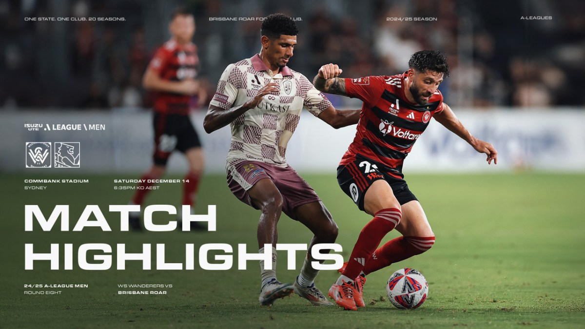 Western Sydney Wanderers FC v Brisbane Roar FC – Shark Highlights | Isuzu UTE A-League 2024-25 ...