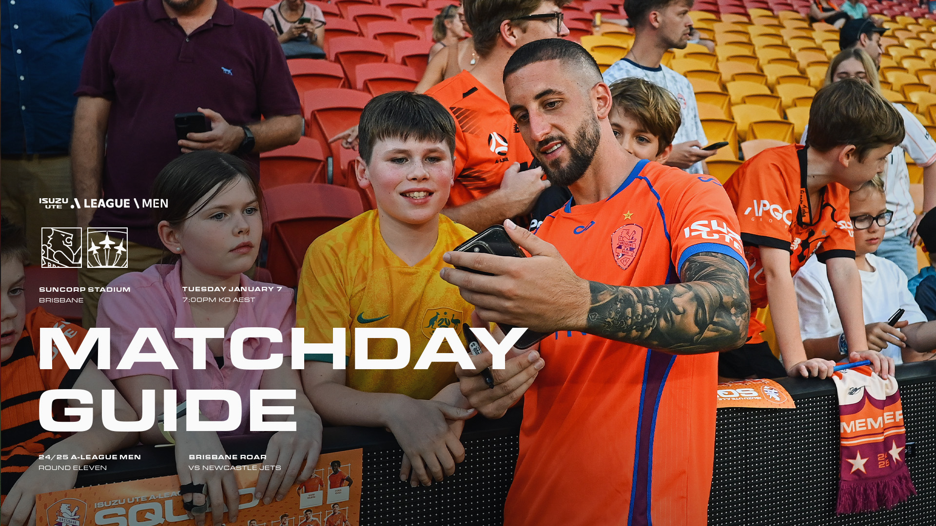ALM R11 Matchday Guide: Brisbane Roar vs Newcastle Jets - Brisbane Roar