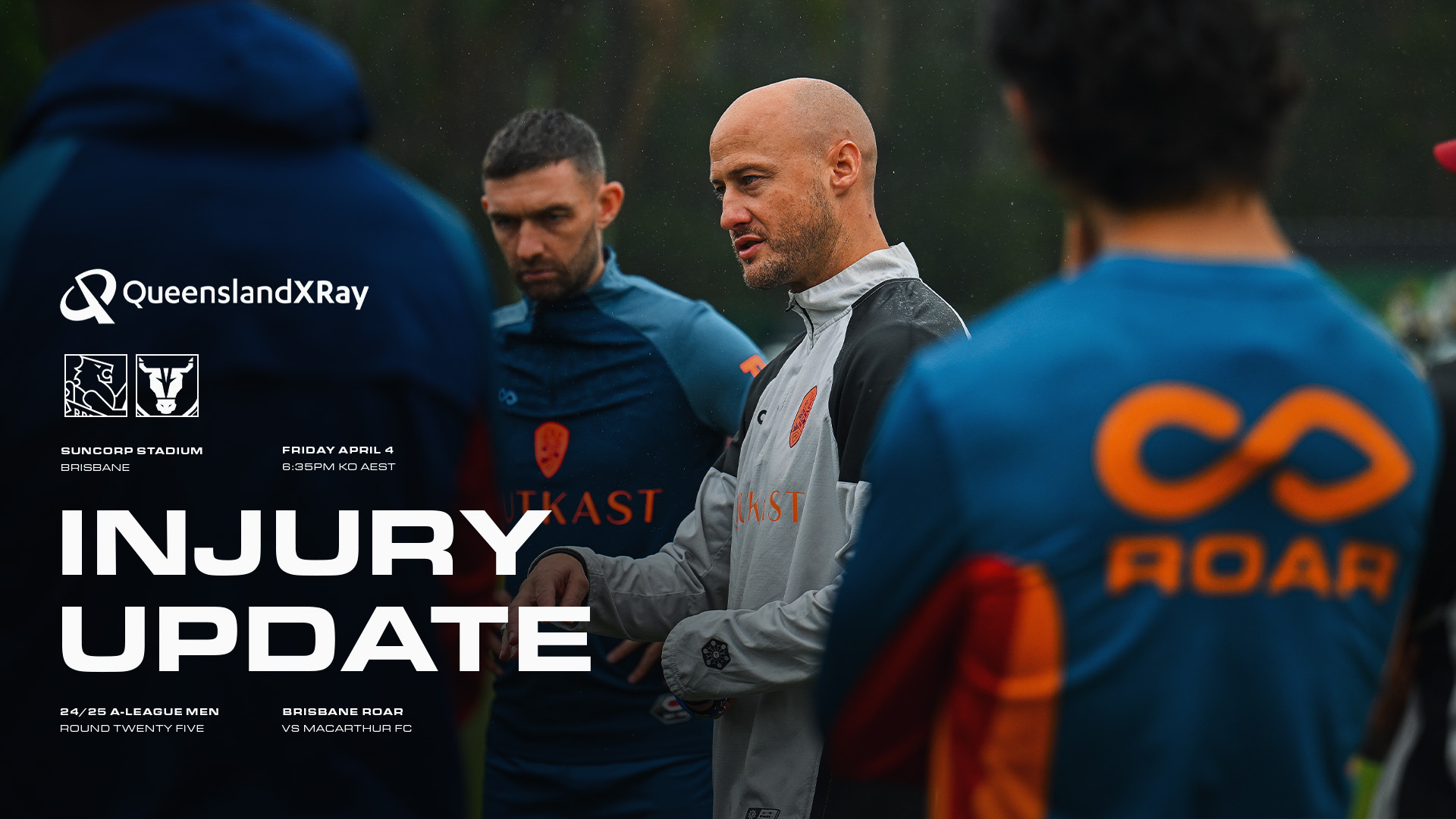 ALM R25 Queensland X-Ray Injury Update: Brisbane Roar vs Macarthur FC ...