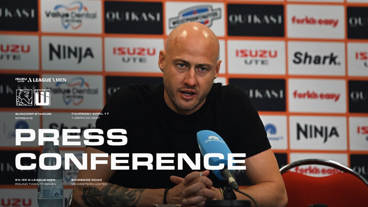 Ruben Zadkovich | Press Conference | Brisbane Roar v Western United | A-League Men Videos
