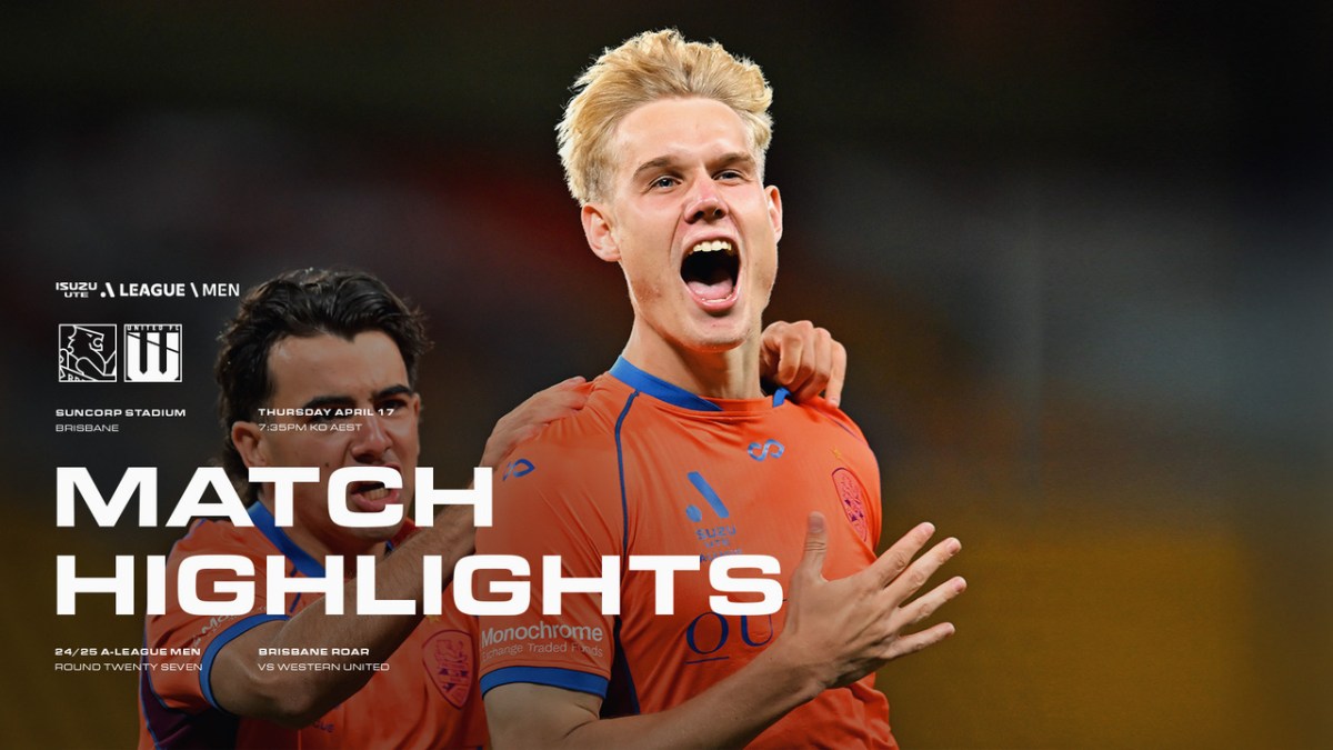 Brisbane Roar v Western United – Shark Highlights | Isuzu UTE A-League 2024-25 | Round 27 | A ...