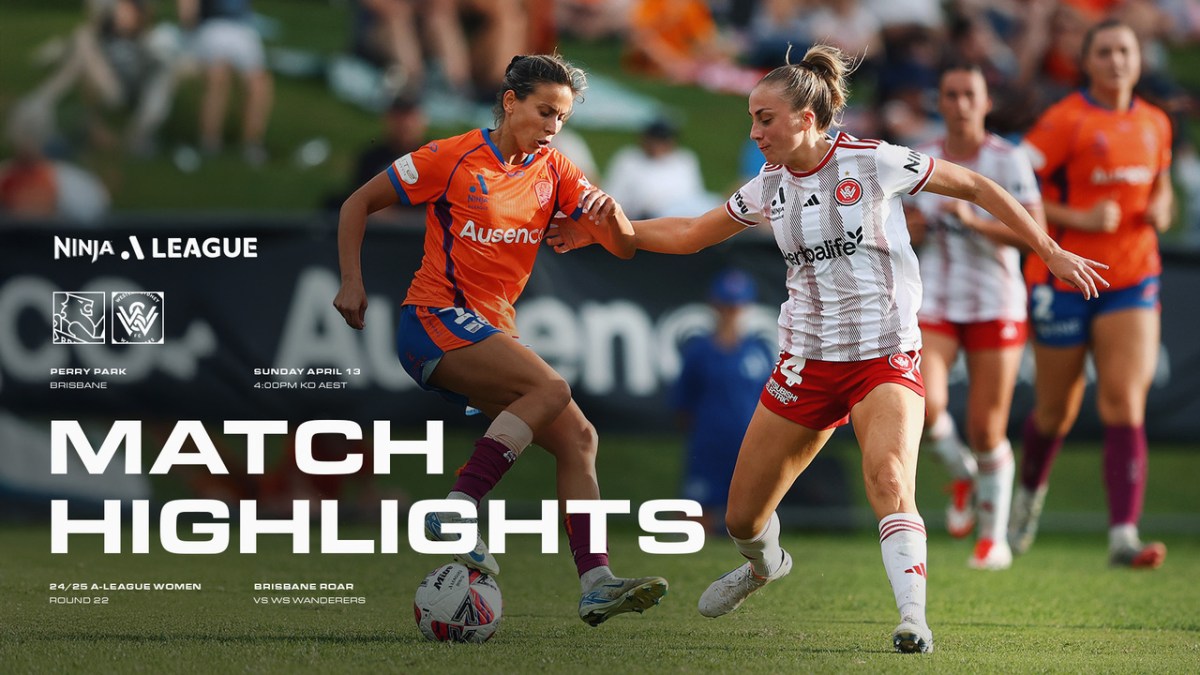 Brisbane Roar v Western Sydney Wanderers – Shark Highlights | Ninja A-League 2024-25 | Round 22 ...