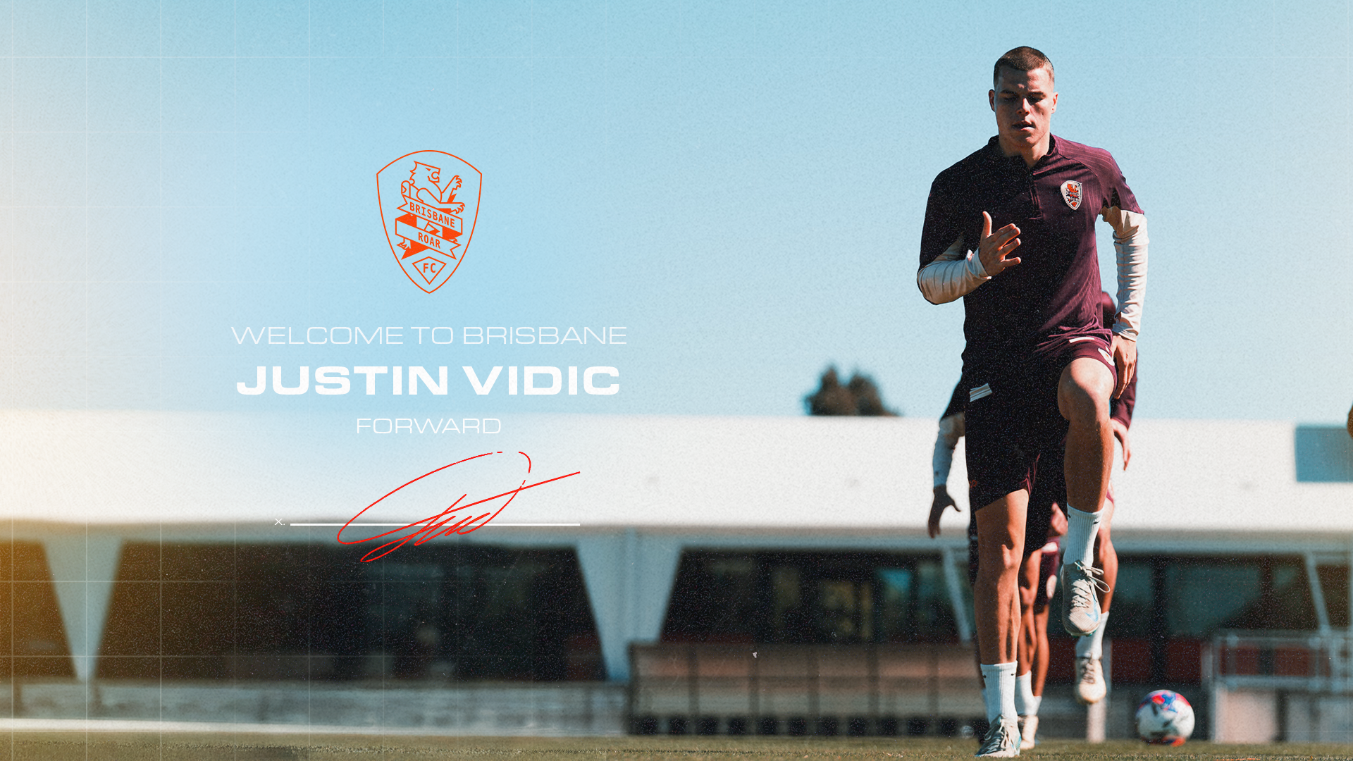 Brisbane Roar snatch up Olyroos forward Justin Vidić on two-year deal ...