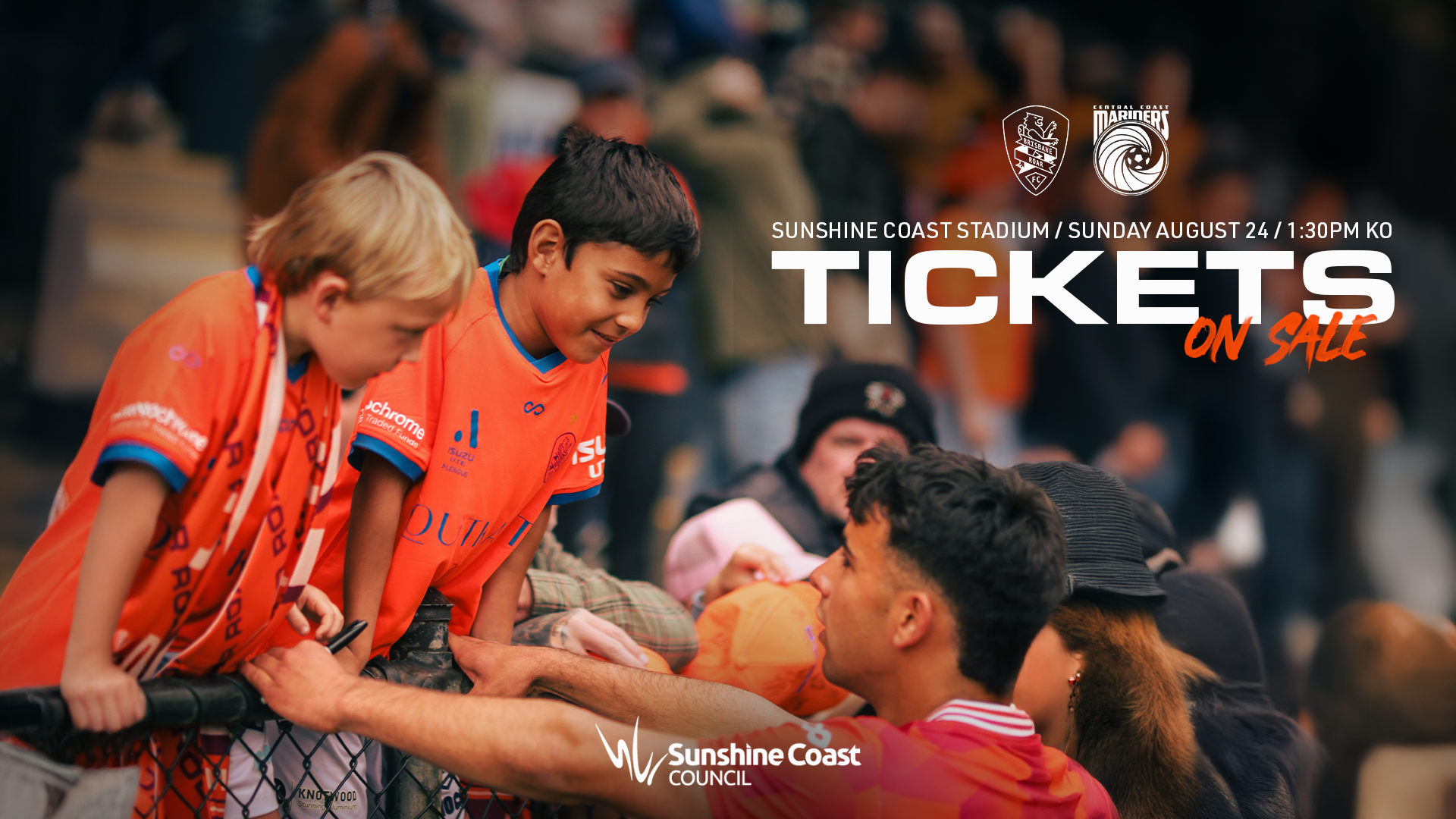 Tickets on sale now: Roar to face Mariners in Sunshine Coast pre-season ...