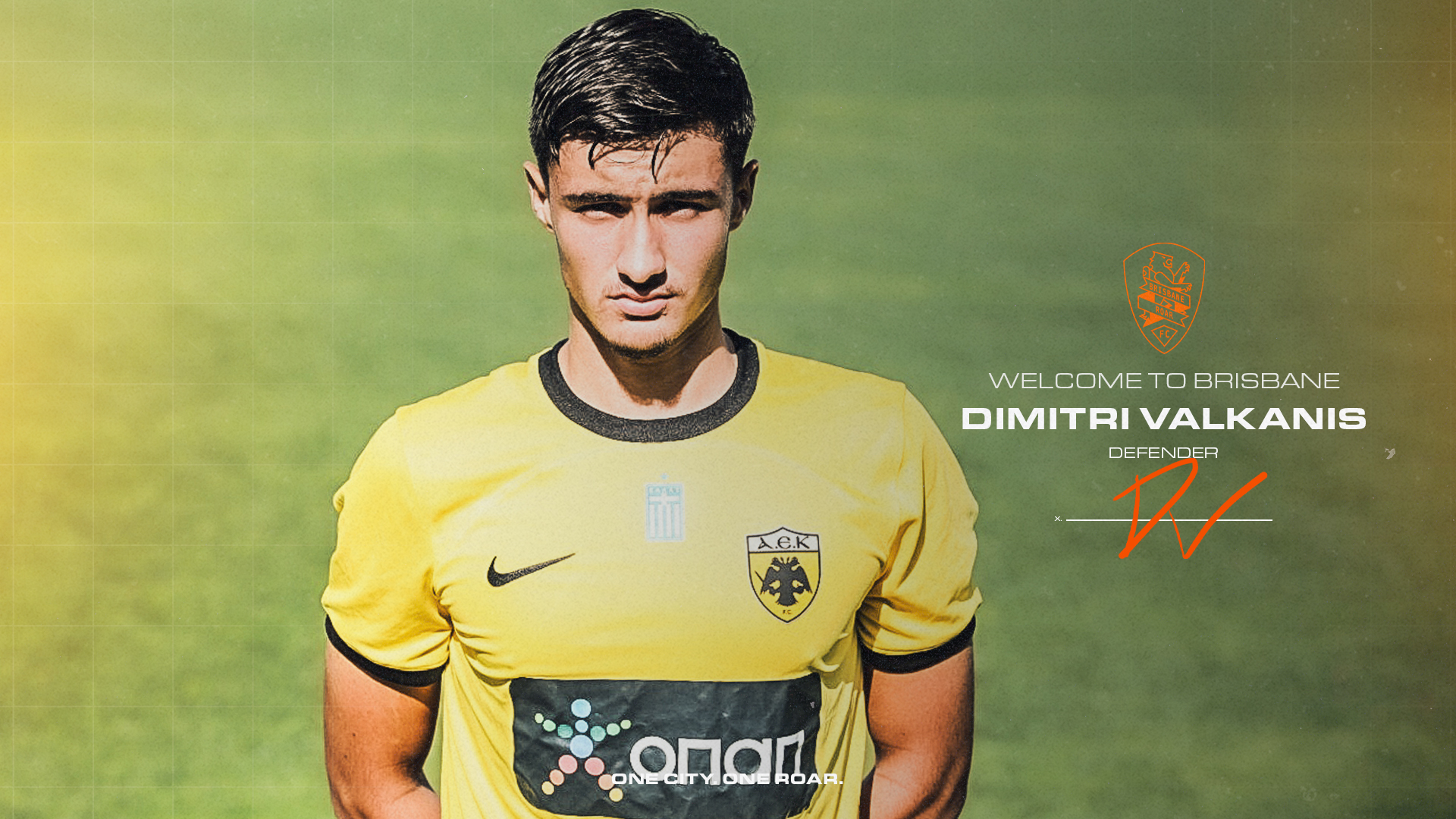 Young Socceroo Dimitri Valkanis joins Brisbane Roar from Greek Giants ...