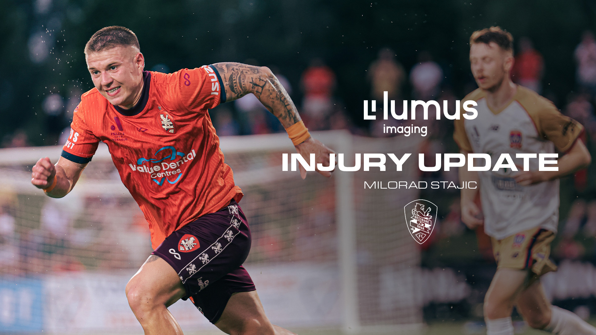 Brisbane Roar announce Milorad Stajic injury update - Brisbane Roar