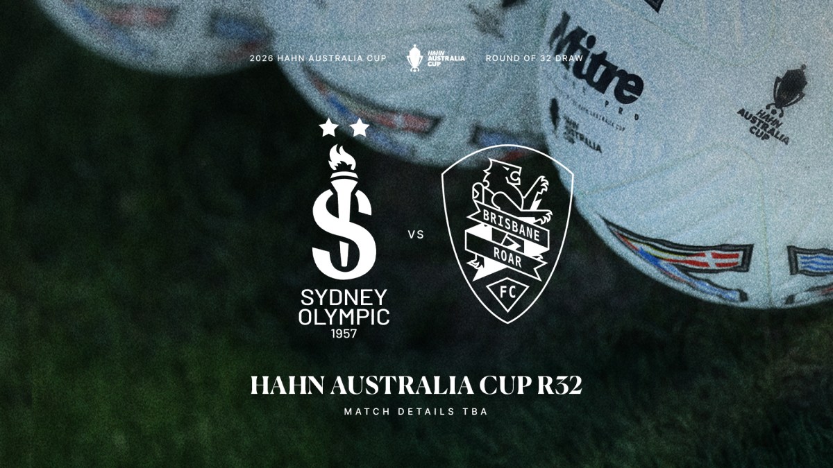 Brisbane Roar to face Sydney Olympic in 2026 Hahn Australia Cup Round ...